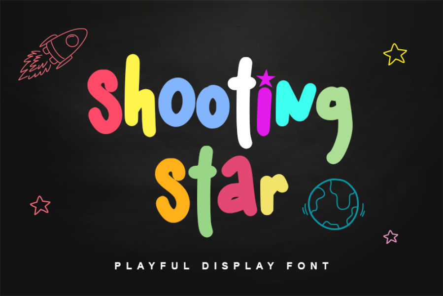 194 Free Star Fonts · 1001 Fonts