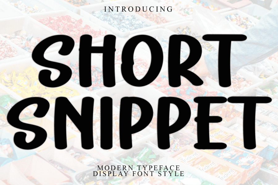 Short Snippet Font · 1001 Fonts