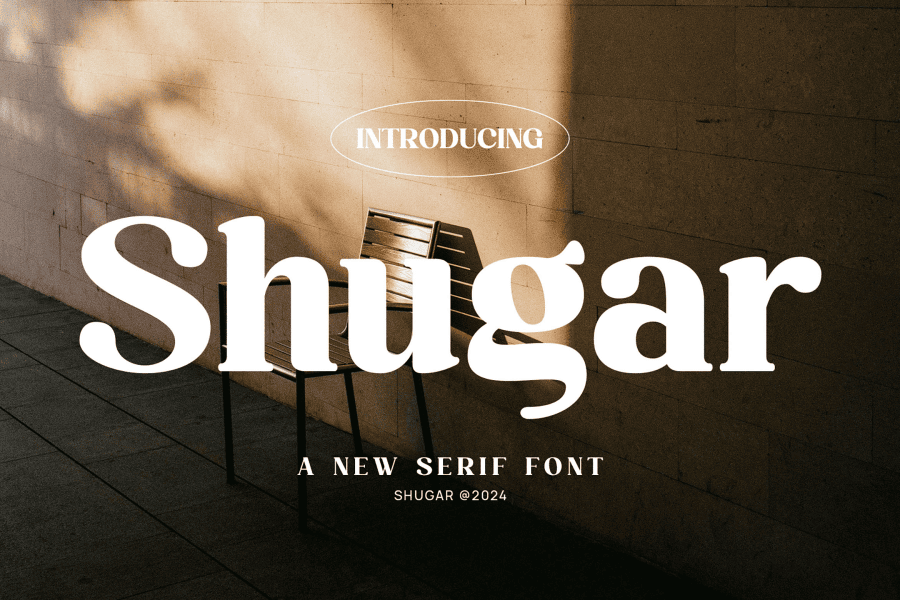 Shugar Font · 1001 Fonts