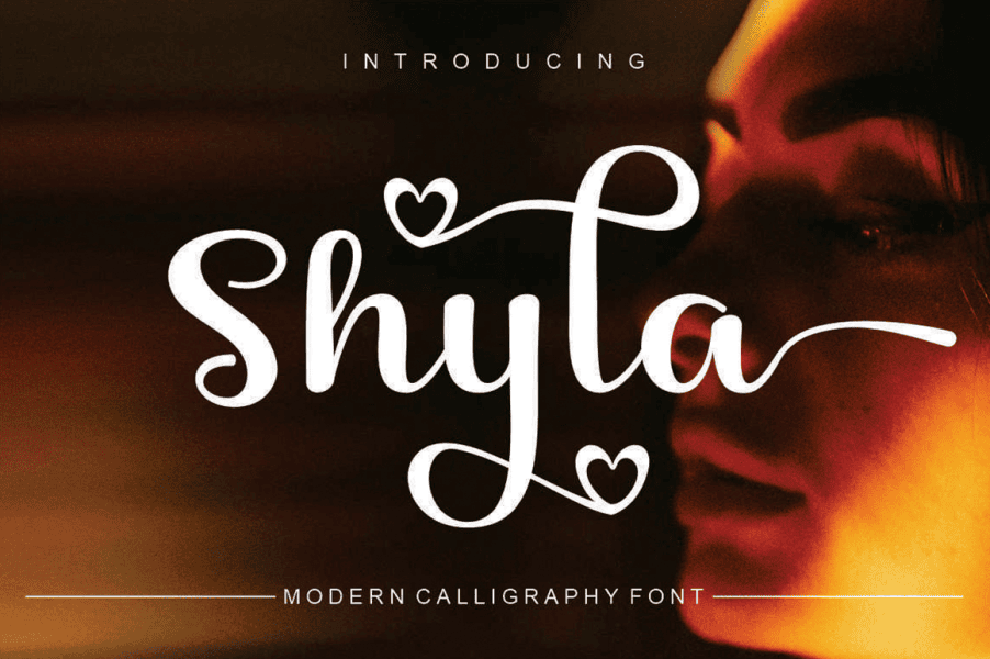 Shyla Font · 1001 Fonts