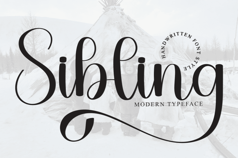 Sibling Font · 1001 Fonts