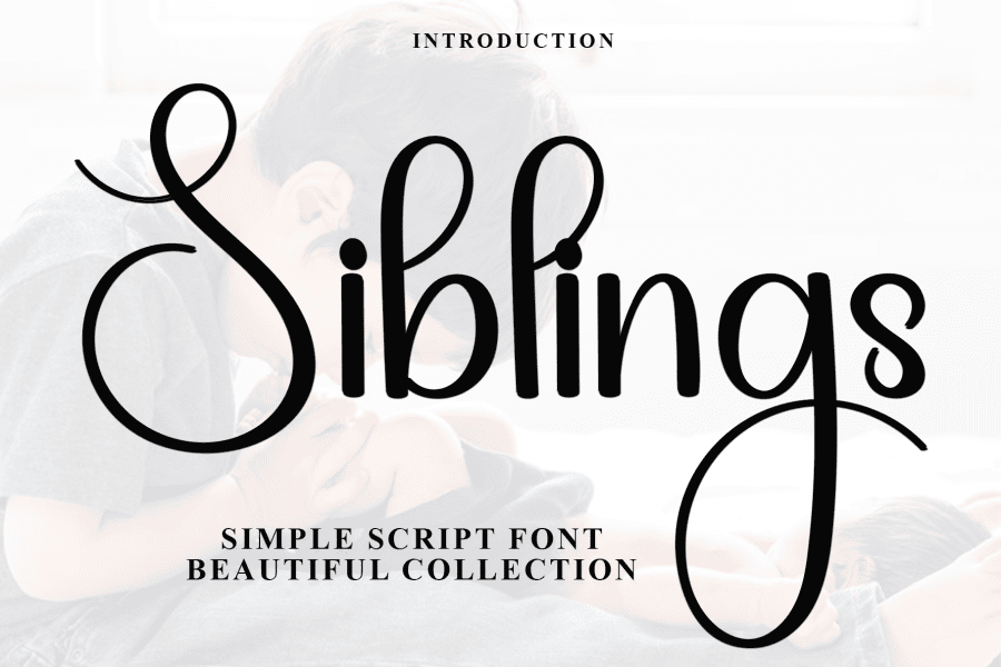 Siblings Love Font · 1001 Fonts