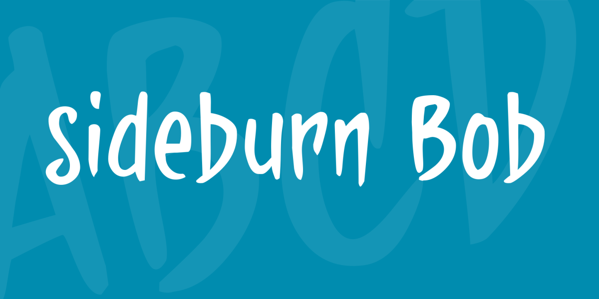 sideburn Bob Font · 1001 Fonts