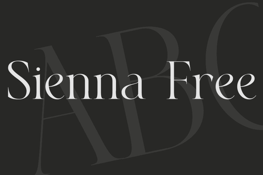 Sienna Free Font · 1001 Fonts