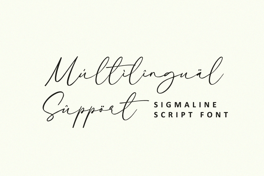 Sigmaline Font · 1001 Fonts