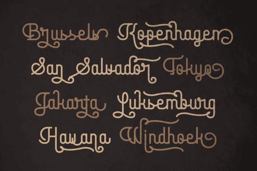 Sigmature Monoline DEMO Font · 1001 Fonts