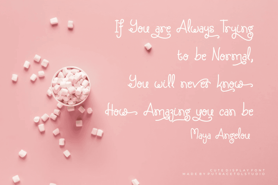 Silky Candy Font · 1001 Fonts