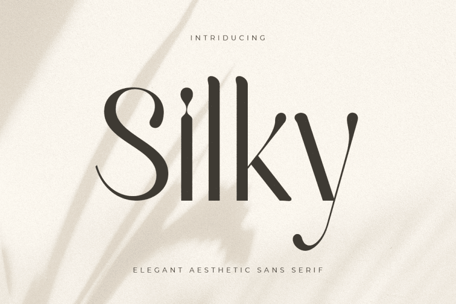 Silky Font · 1001 Fonts