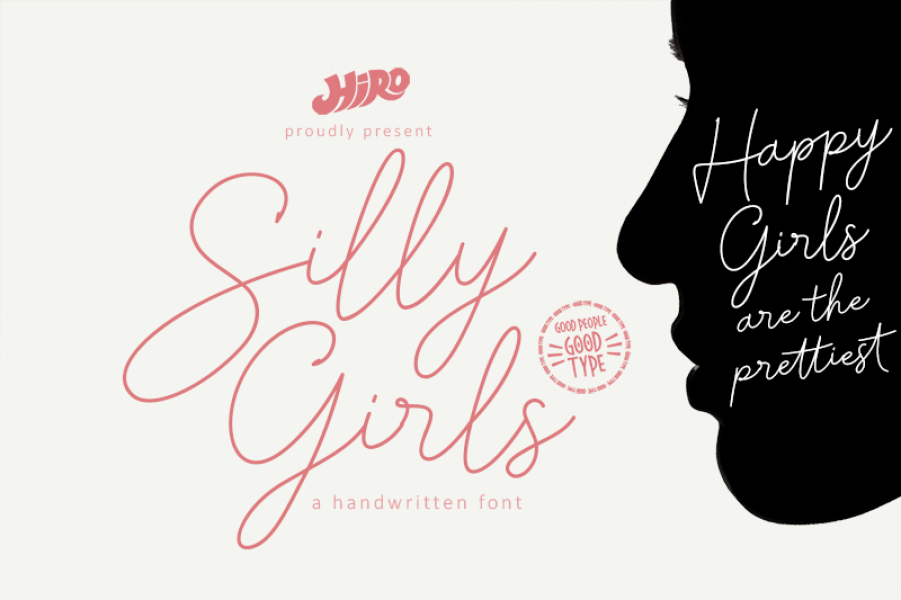 Silly Girls Font · 1001 Fonts