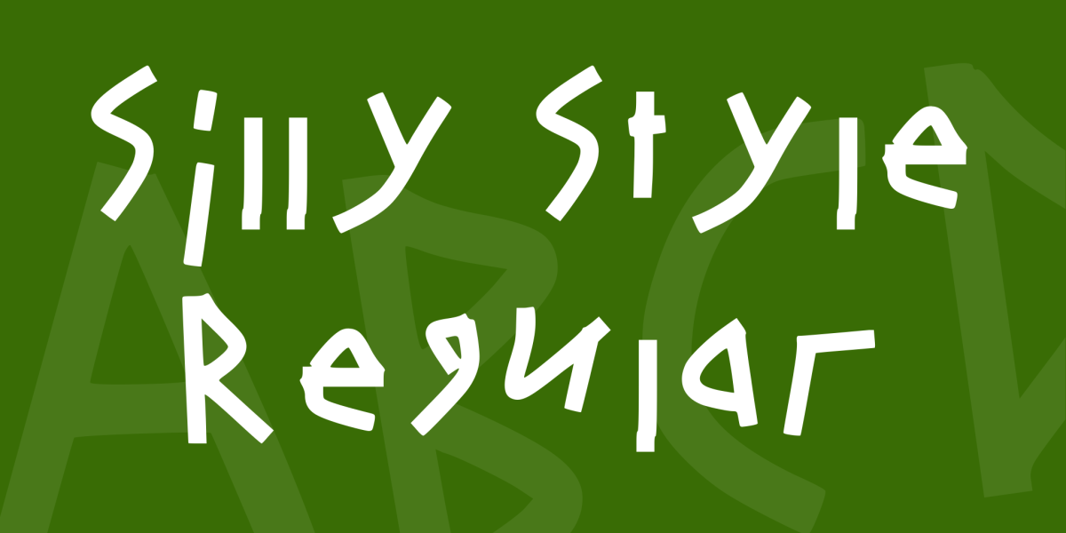 Silly Style Regular Font · 1001 Fonts