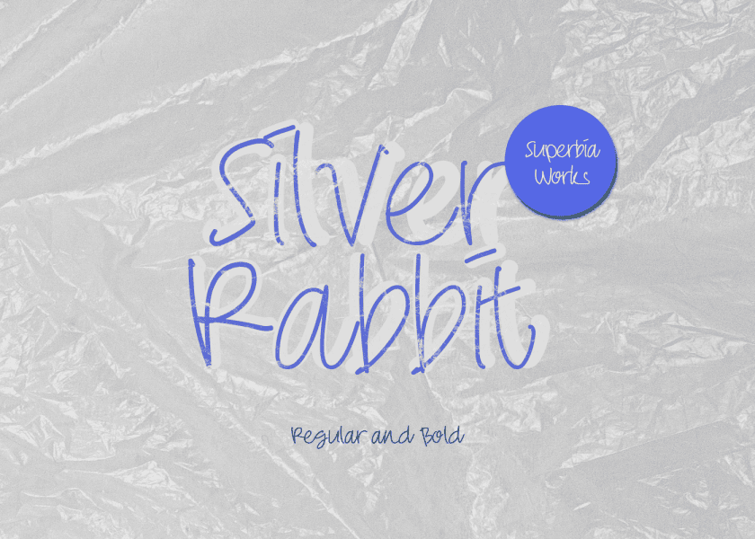 Silver Rabbit Font Family · 1001 Fonts