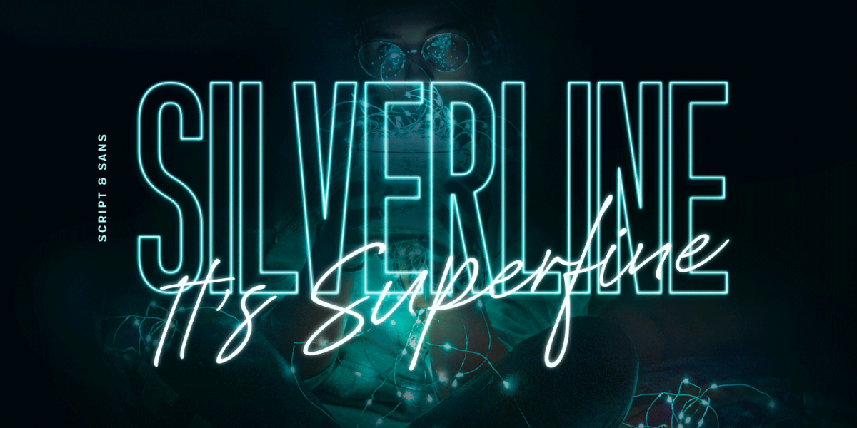 Silverline Script Demo Font · 1001 Fonts