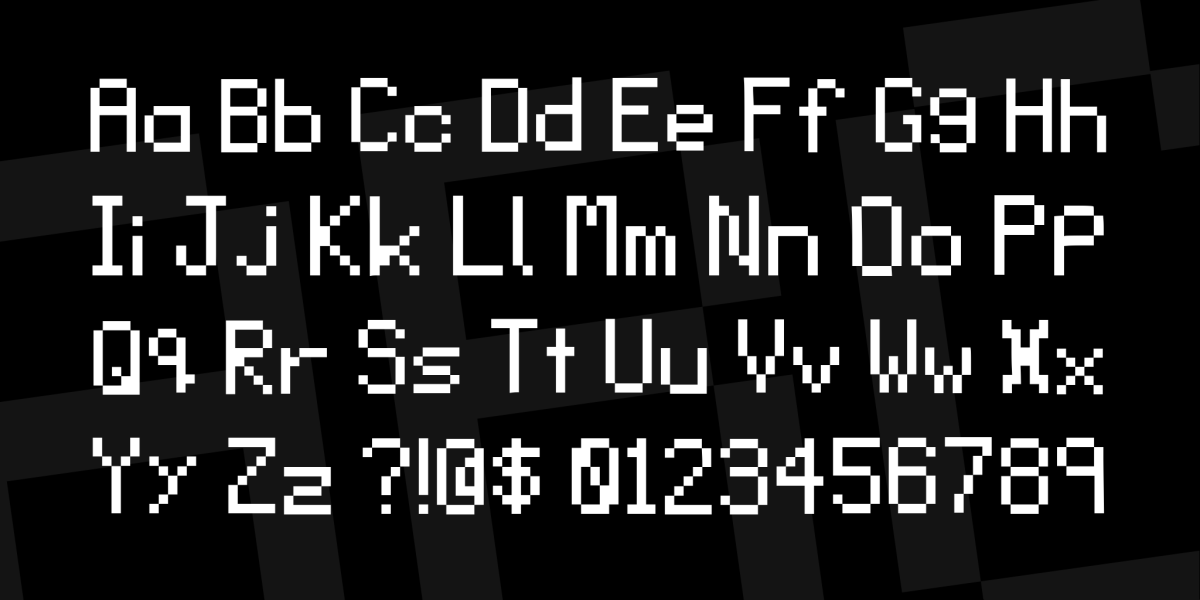 Simple 5x8 Font · 1001 Fonts