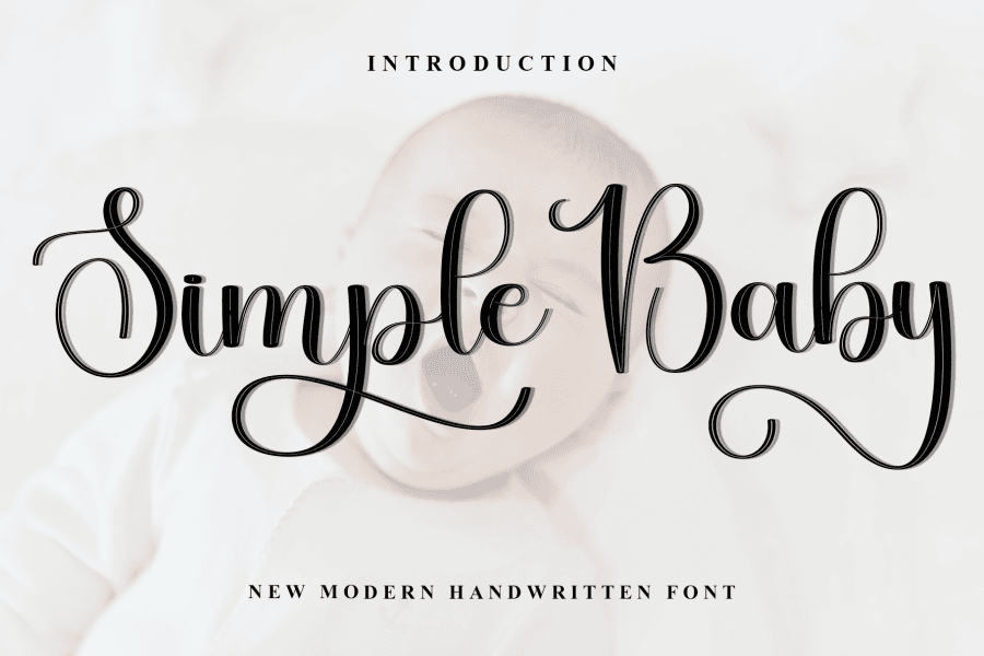 Simple Baby Font · 1001 Fonts