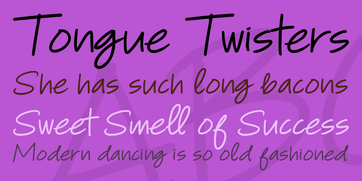 Simple Note Font · 1001 Fonts