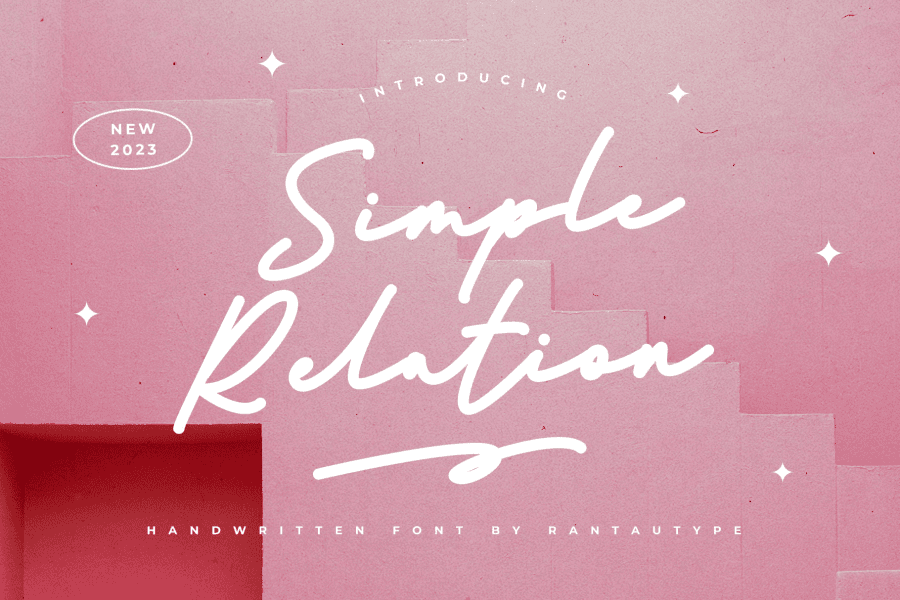 Simple Relation Font · 1001 Fonts