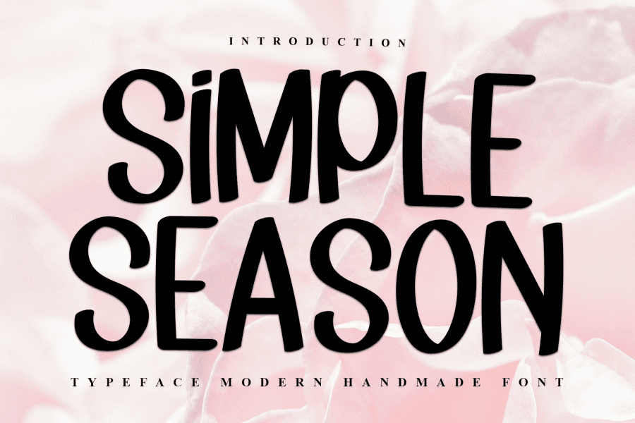 Simple Season Font · 1001 Fonts