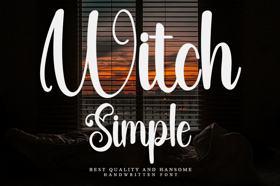 Simple Witch Font · 1001 Fonts