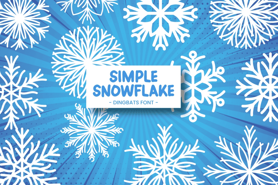 36 Free Snowflake Fonts · 1001 Fonts