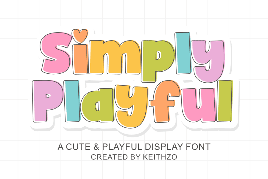 1 Free Educational, Puffy, Retro Font · 1001 Fonts