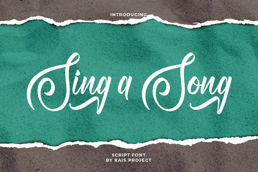 Sing A Song Demo Font · 1001 Fonts