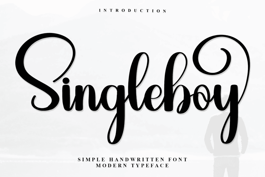Singleboy Font · 1001 Fonts