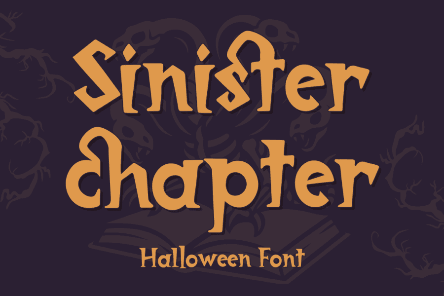 Sinister Chapter Font · 1001 Fonts