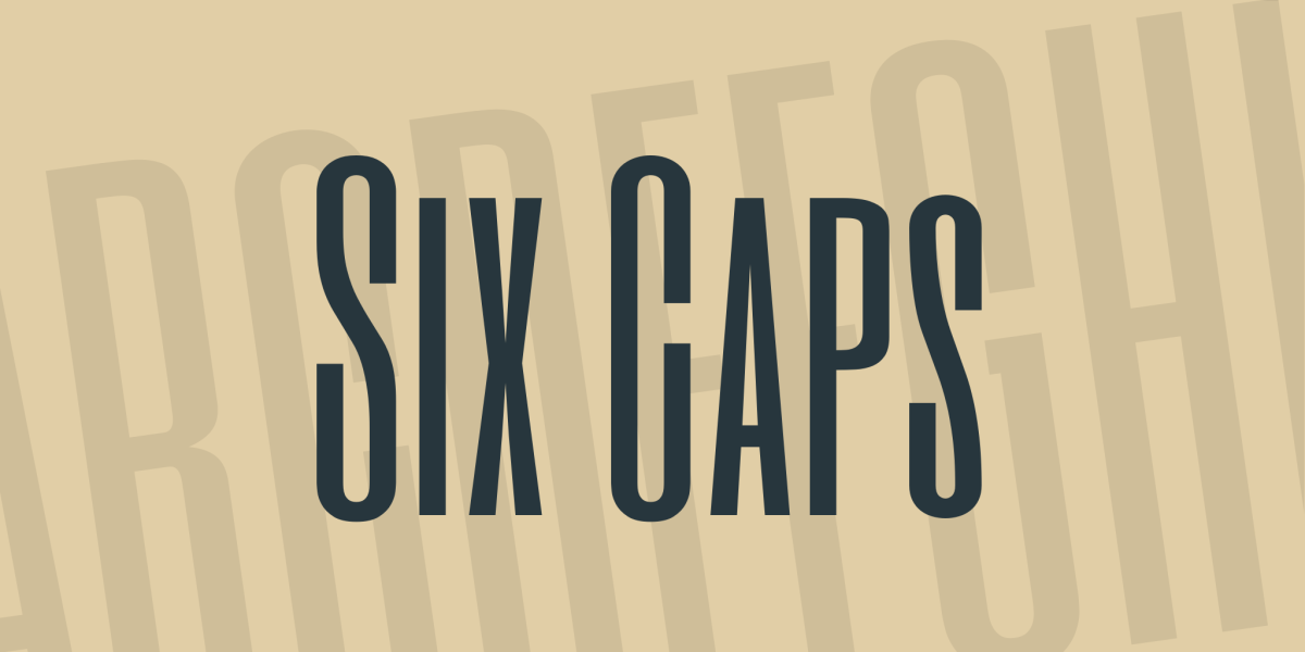 Six Caps Font · 1001 Fonts