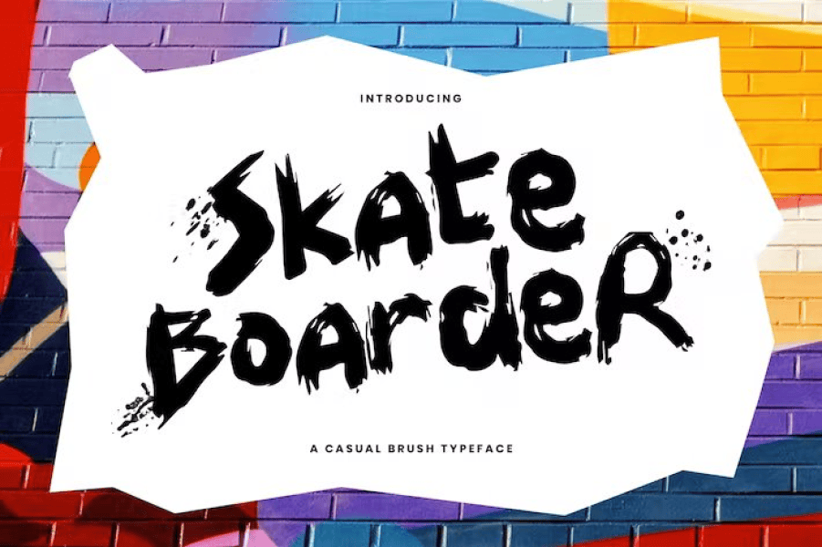 SKATEBOARDER Font · 1001 Fonts