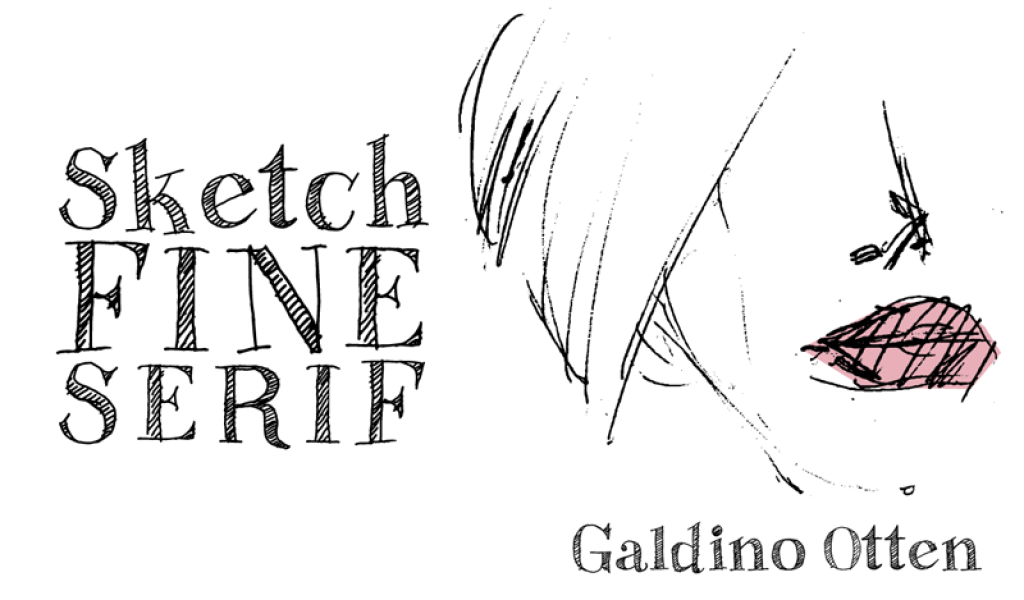 Sketch Fine Serif Font · 1001 Fonts