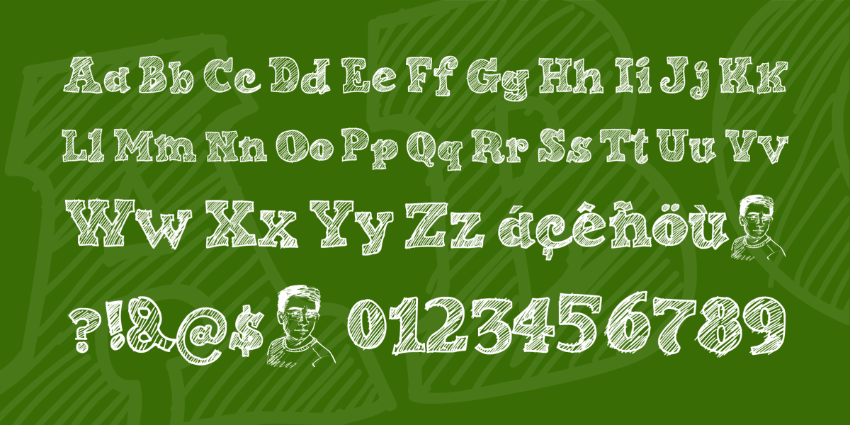 Sketch Nice Font · 1001 Fonts