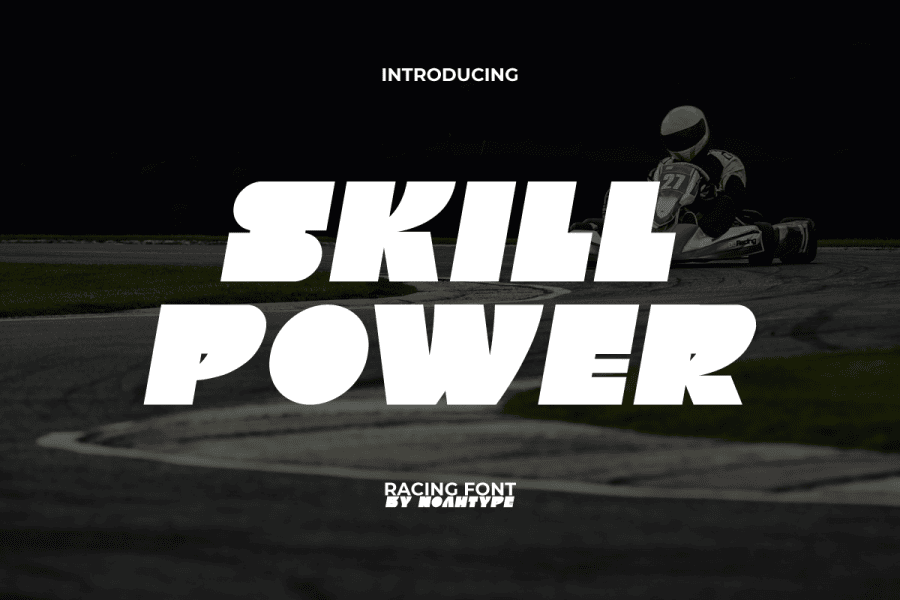 Skill Power Demo Font · 1001 Fonts
