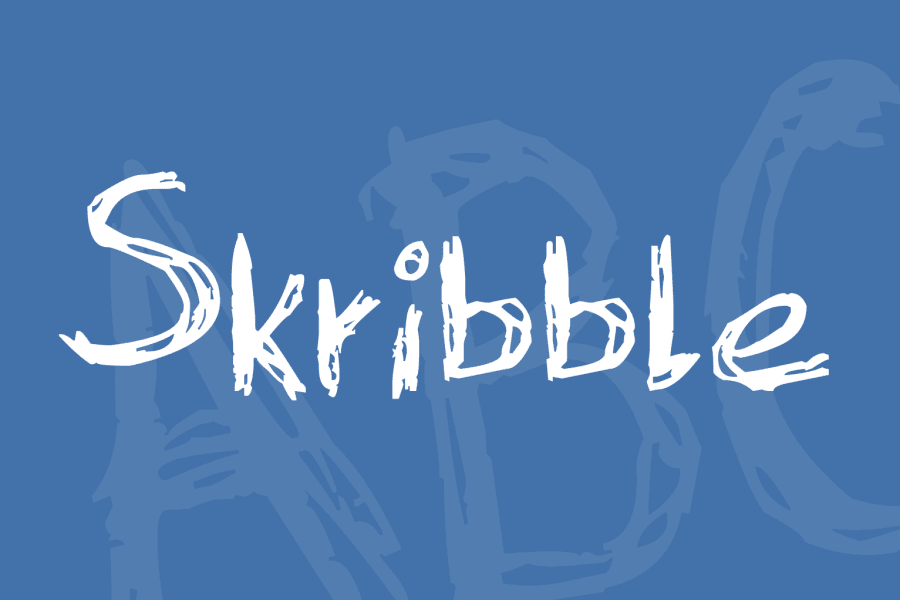 Skribble Font · 1001 Fonts