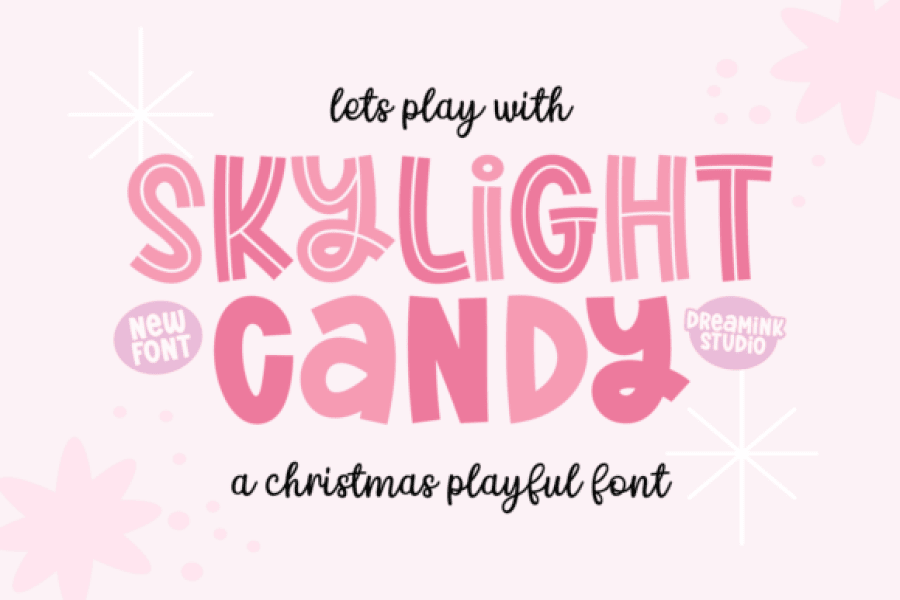 Skylight Candy Font · 1001 Fonts