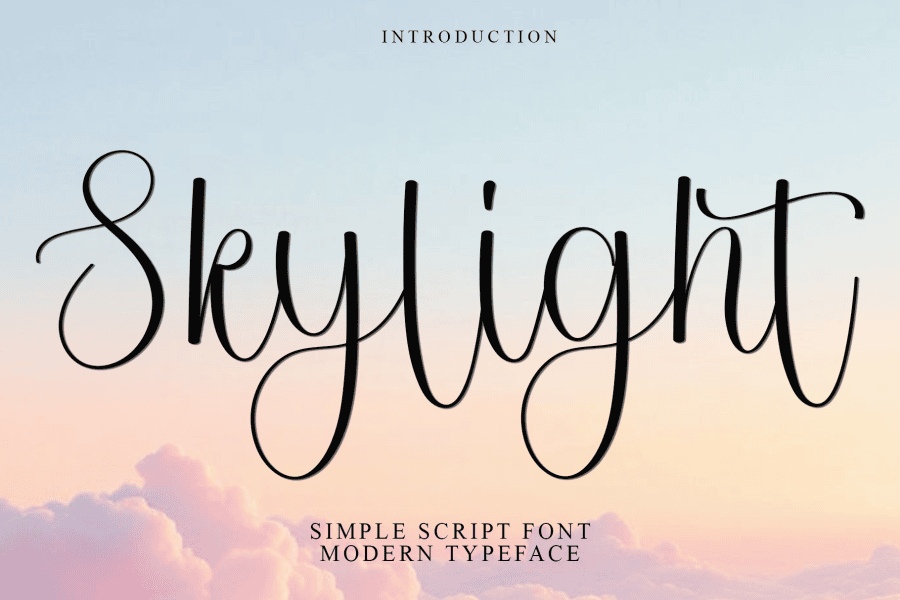 Skylight Outfit Font · 1001 Fonts