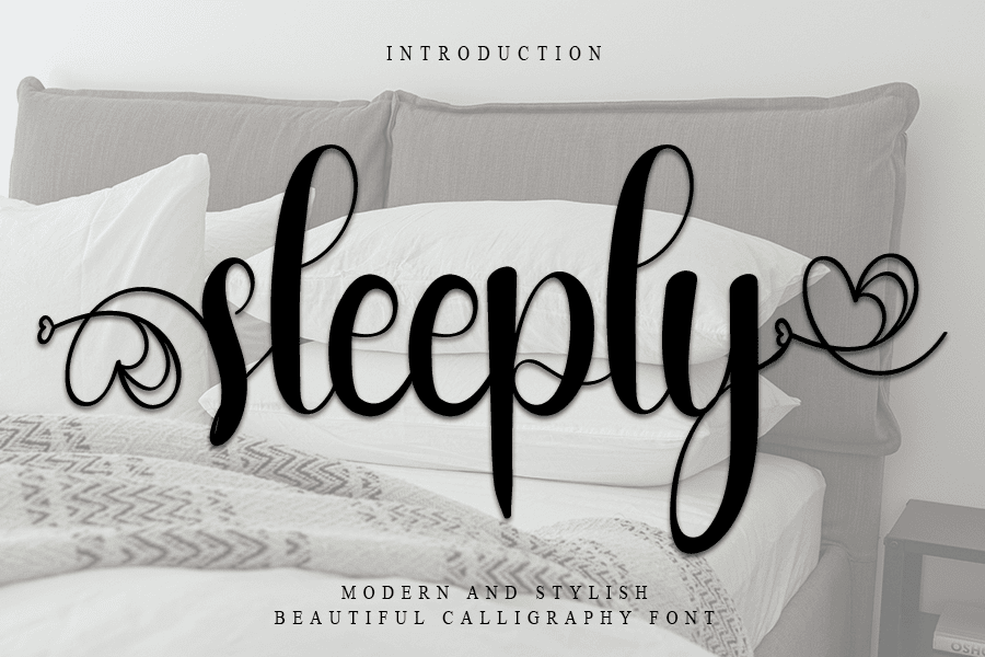 Sleeply Font · 1001 Fonts