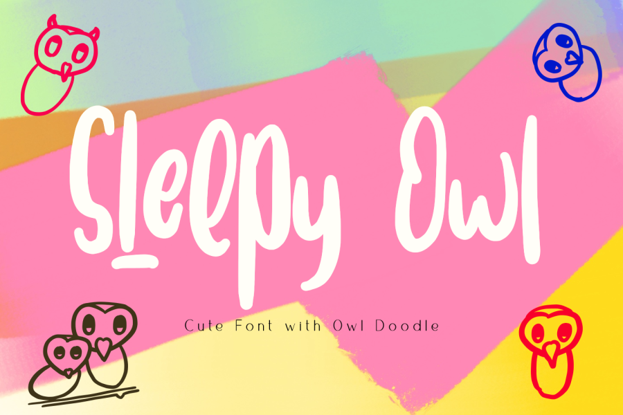 Sleepy_Owl Font · 1001 Fonts