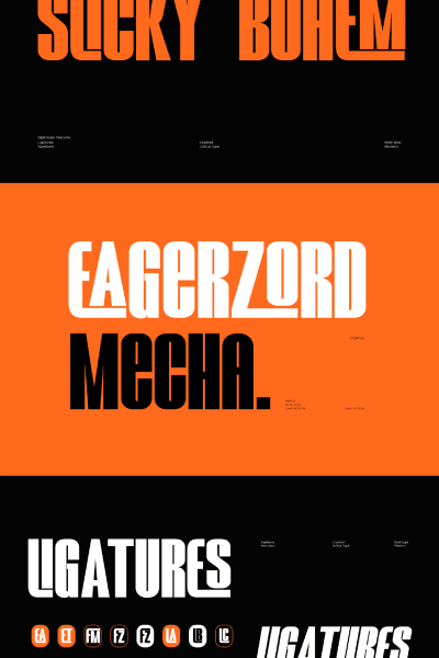 SLICKY BOHEM Font · 1001 Fonts