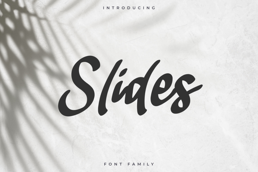 Slides Font · 1001 Fonts