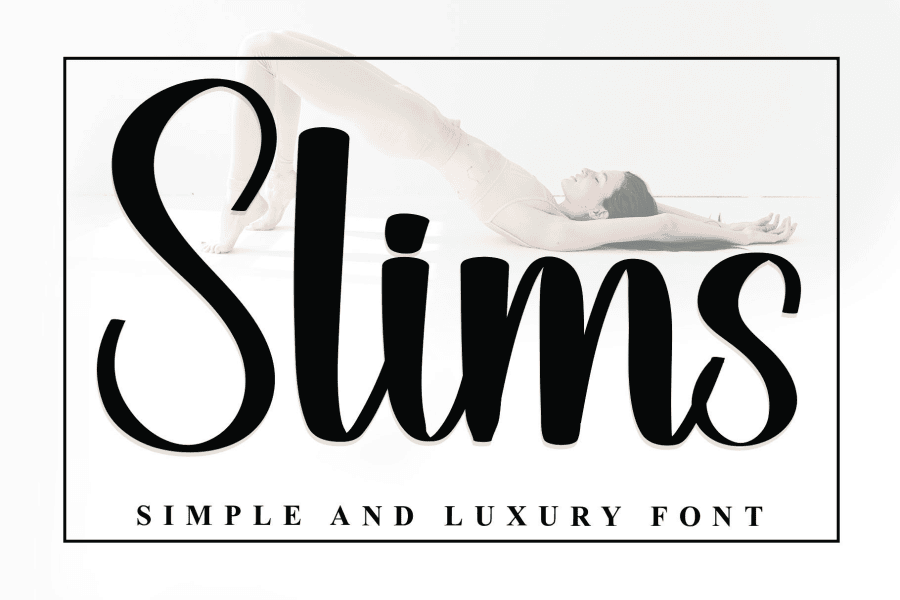 Slims Font · 1001 Fonts