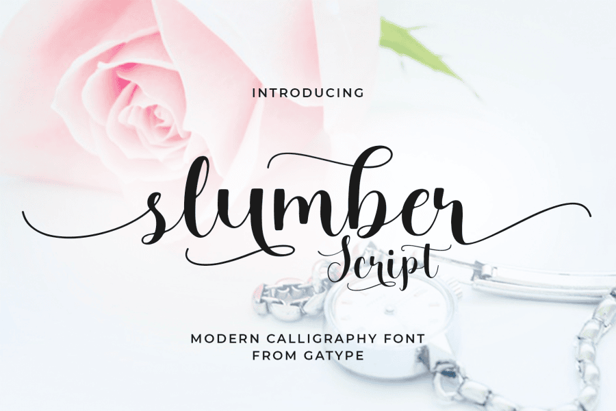 Slumber Script Font · 1001 Fonts