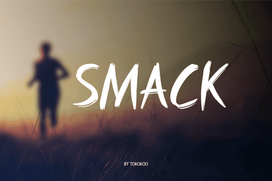 SMACK Font · 1001 Fonts