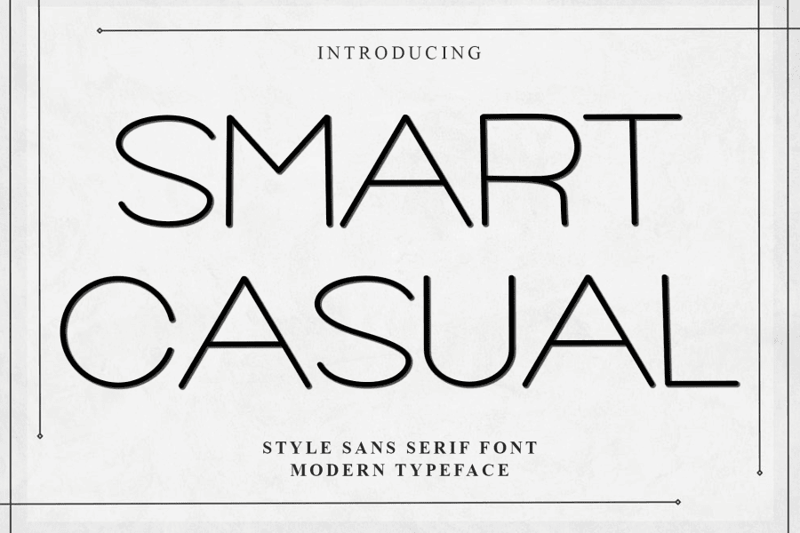 Smart Casual Font · 1001 Fonts
