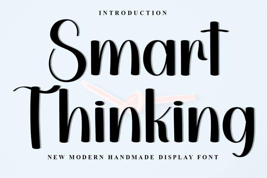 Smart Thinking Font · 1001 Fonts