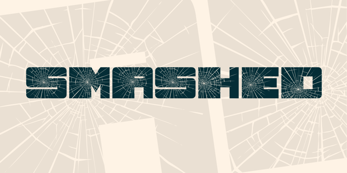 Smashed Font · 1001 Fonts