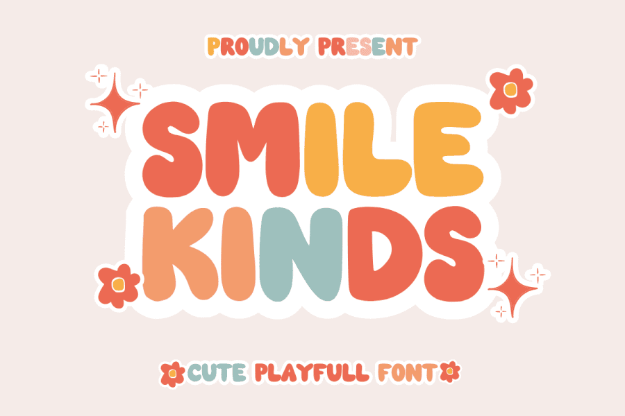 SMILE KINDS Font · 1001 Fonts