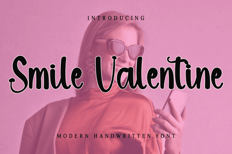Smile Valentine Font · 1001 Fonts
