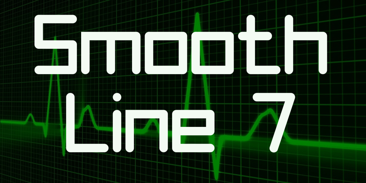 Smooth Line 7 Font · 1001 Fonts