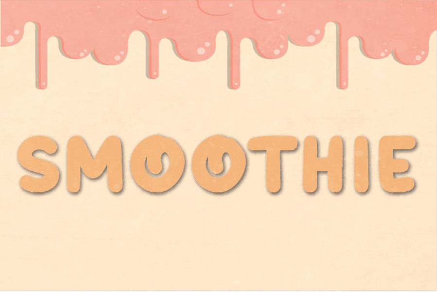 Smoothies Font · 1001 Fonts