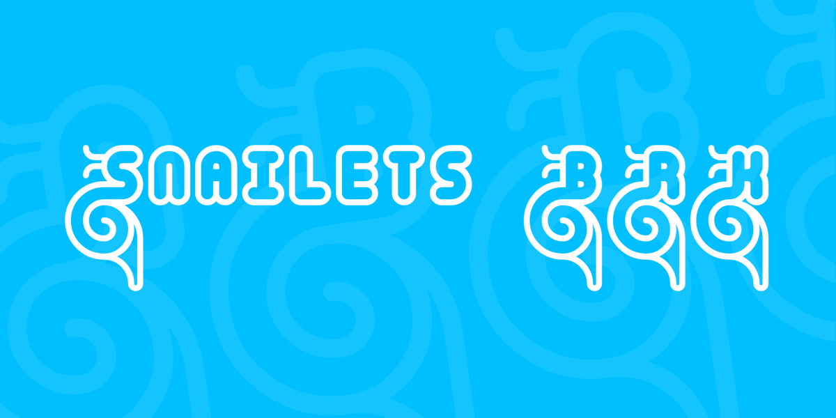 Snailets BRK Font · 1001 Fonts